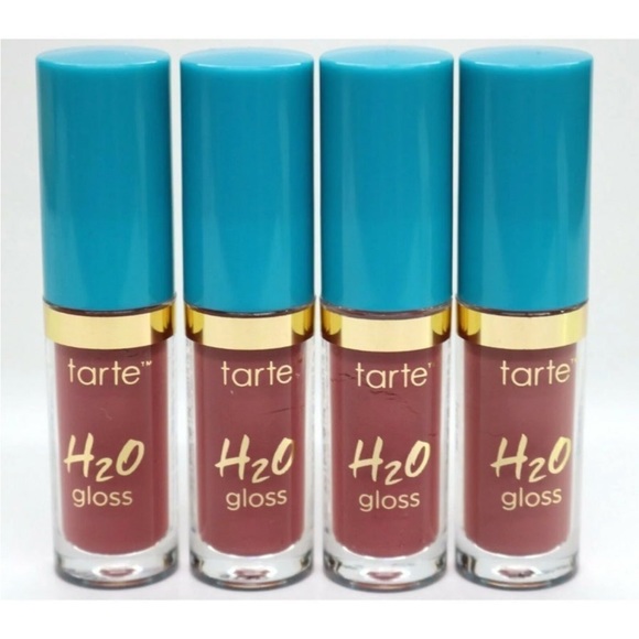 tarte | Makeup | 4x Tarte H2 Lip Gloss Sail Away Deep Rose Pink 033 Oz Each Minis New | Poshmark